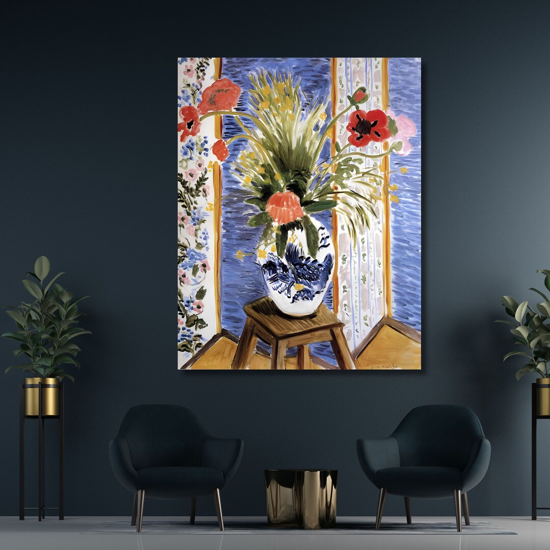 Henri Matisse Safrano Roses Canvas Art,henri Matisse Poster,matisse ...