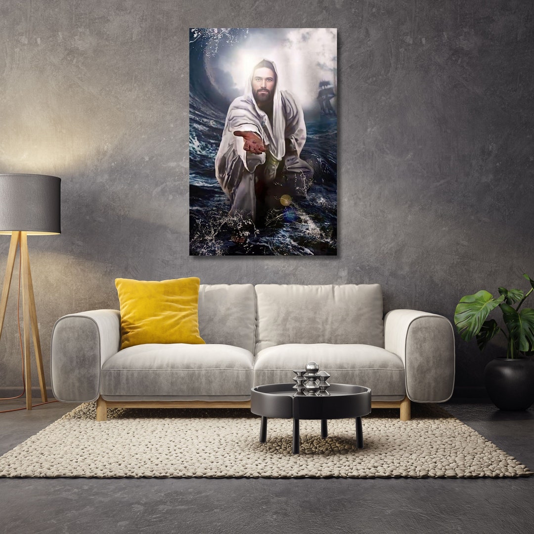 Jesus Christ Canvas Print,jesus Art Poster,lord Jesus Canvas,jesus ...
