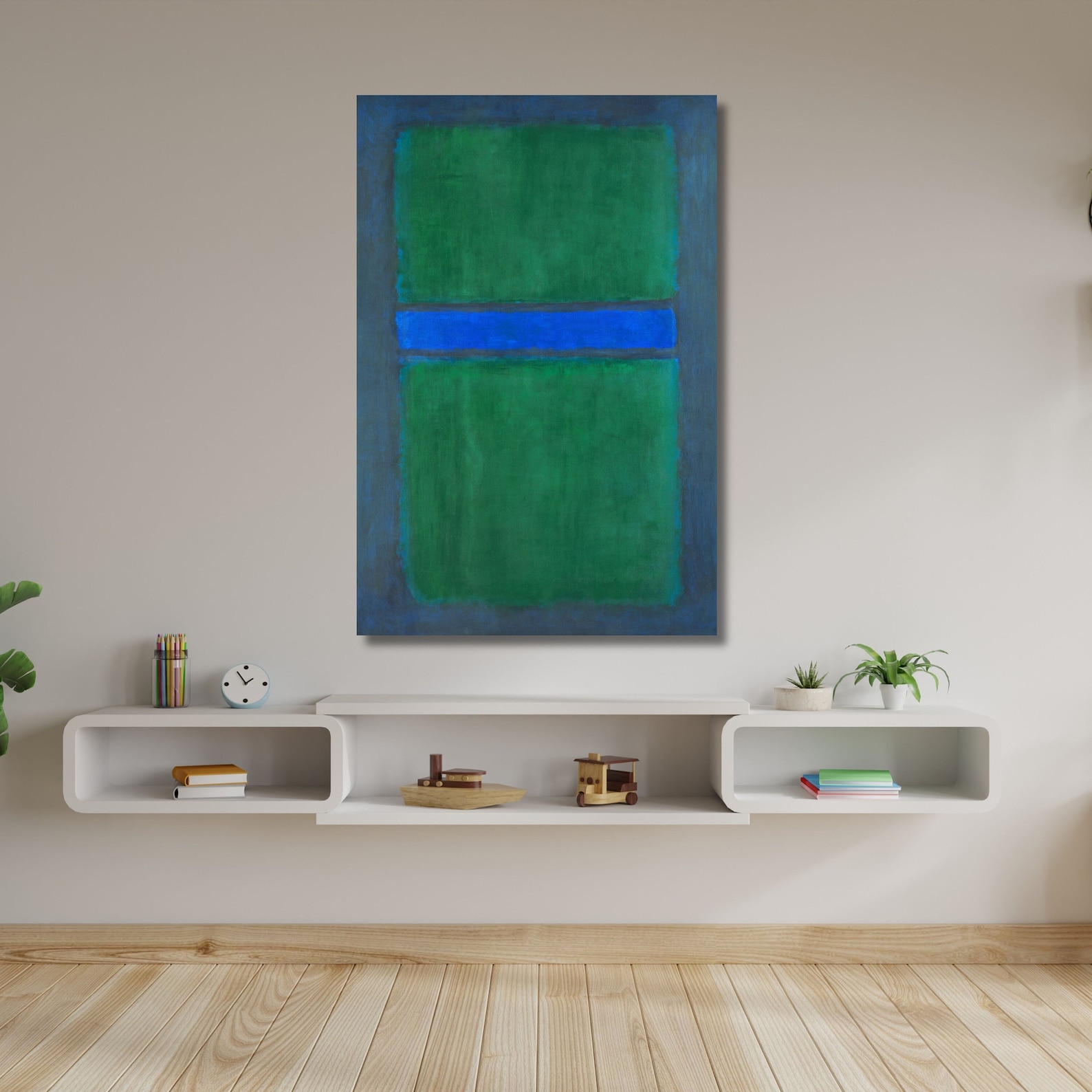 Rothko Canvas,blue and Green Rothko,rothko Poster,rothko Museum ...