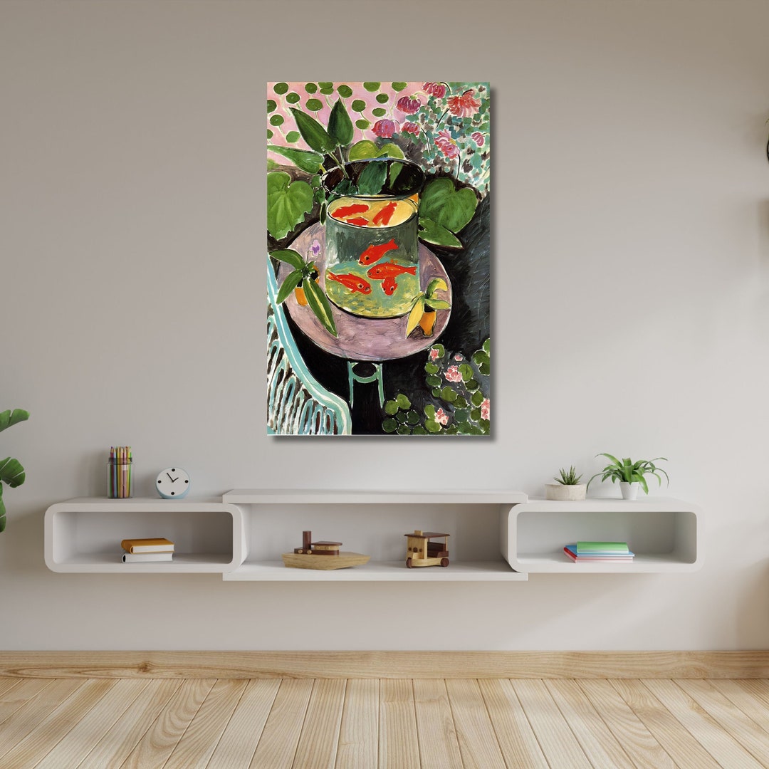 Henri Matisse Goldfish,goldfish in a Fish Tank,goldfish Bowl,henri ...