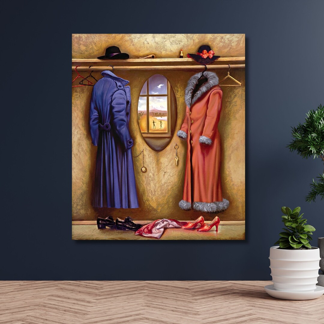 Wardrobe by Vladimir Kush,reproduction Canvas,surreal Painting,modern ...