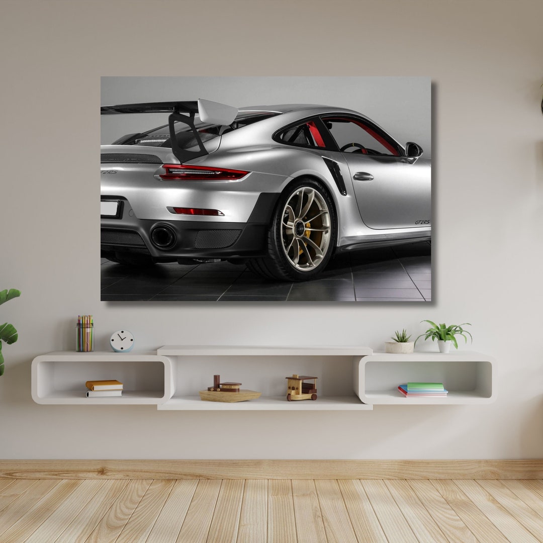 Metalic Porsche 911 Poster,porsche Wall Decor,garage Wall Art,kids Room ...