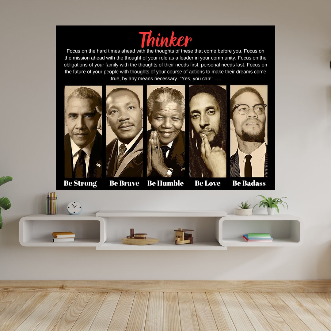 Motivation Poster,american Thinkers Canvas Wall Art,american Thinkers ...