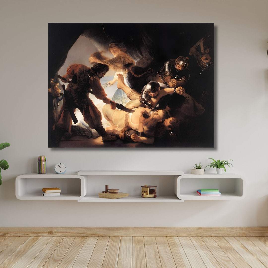 The Blinding of Samson Canvas Wall Art,rembrandt Art Print,home Decor ...