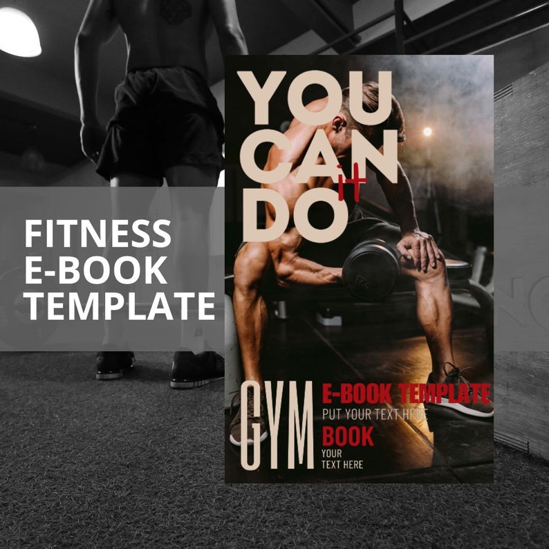 GYM & FITNESS Ebook Editable Workout Guide, for Personal Trainers and ...