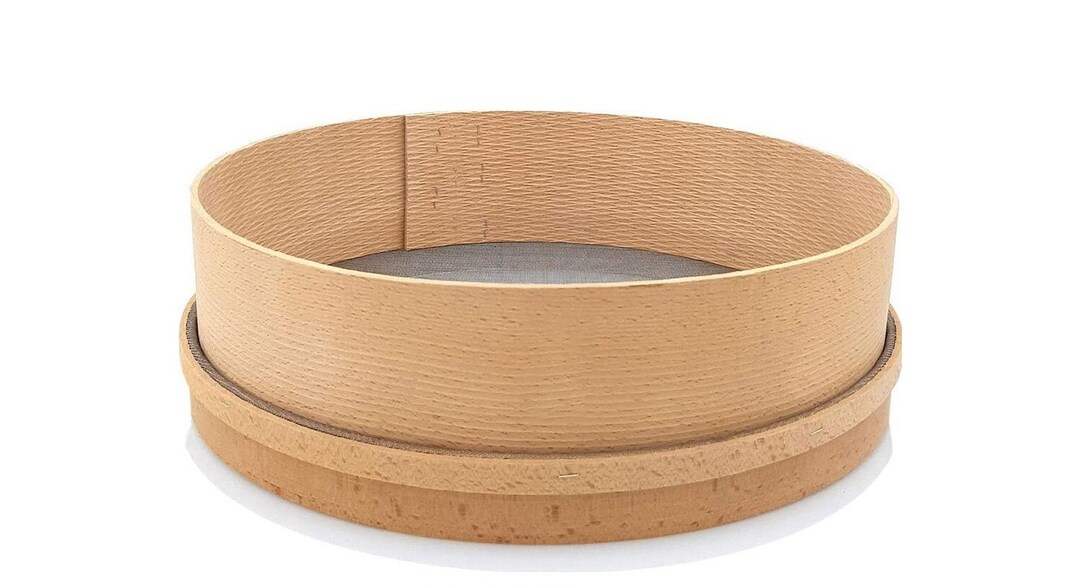 Wood Sieve, Flour Sifter, Wooden Strainer, Kitchen Gadgets, 23cm, 33cm ...