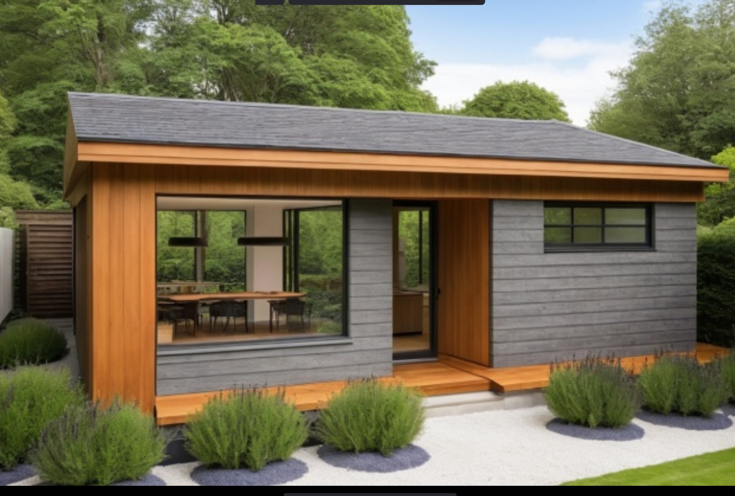 One Bedroom Modern ADU Construction Ready Floor Plans - Etsy