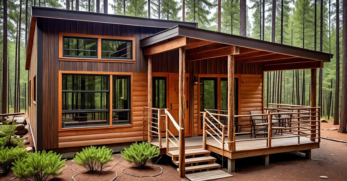 Two Bedroom Rustic Contemporary ADU Construction Ready Floor Plans - Etsy