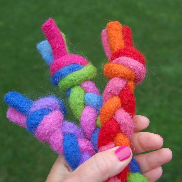 Felted Wool Dog Toy - Etsy