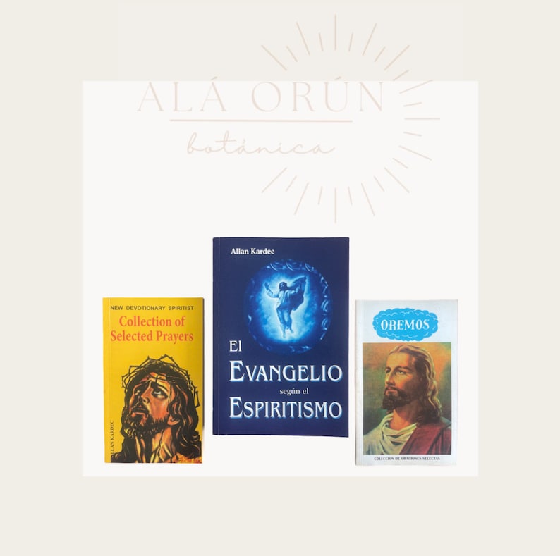 Oremos, El Evangelio Según El Espiritismo Y Colecciones De Oraciones ...