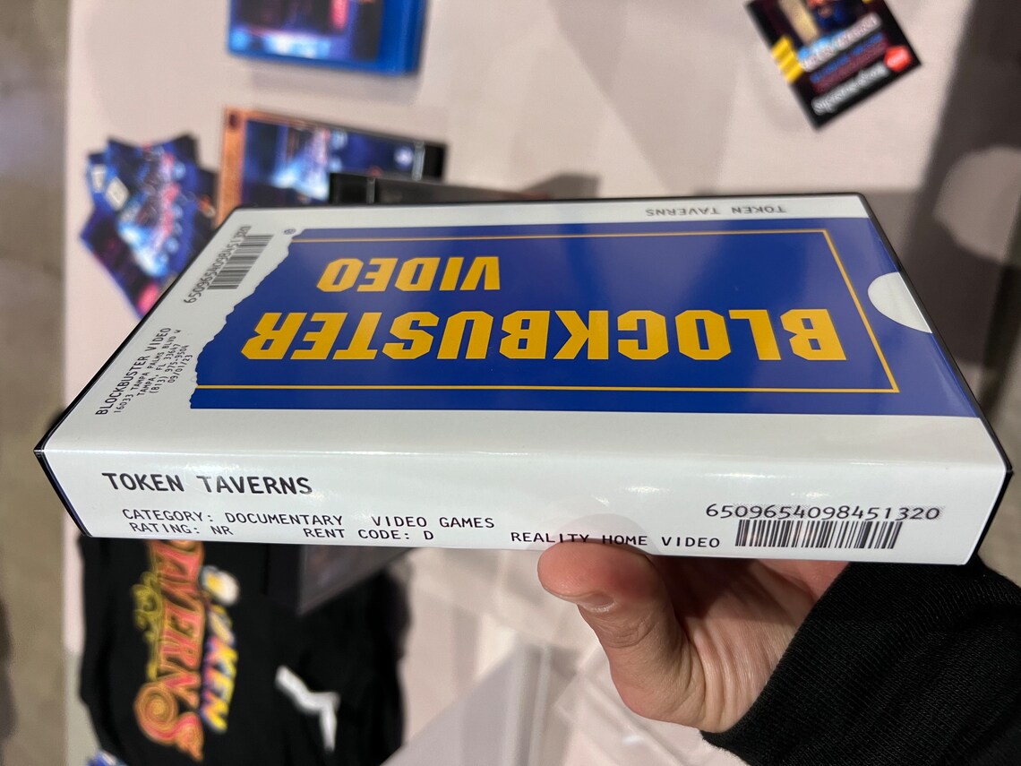 Blockbuster VHS of "token Taverns: an Arcade Bar Documentary" - Etsy