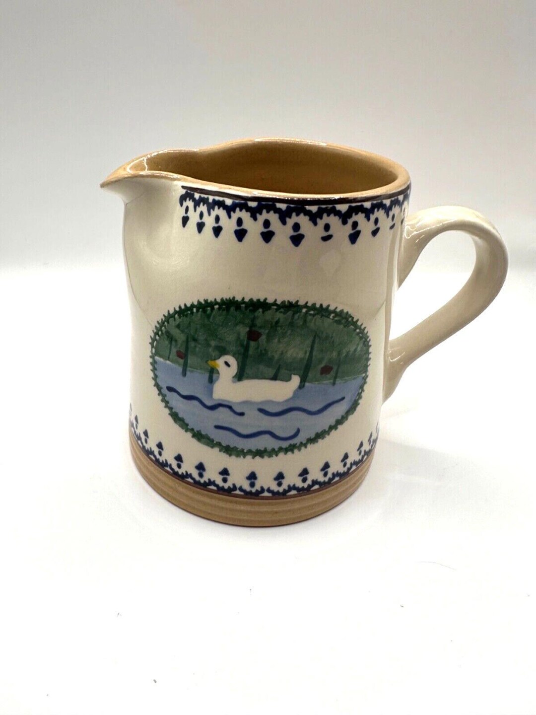 Nicholas Mosse Pottery Ireland Landscape Duck Small Cylinder Jug ...