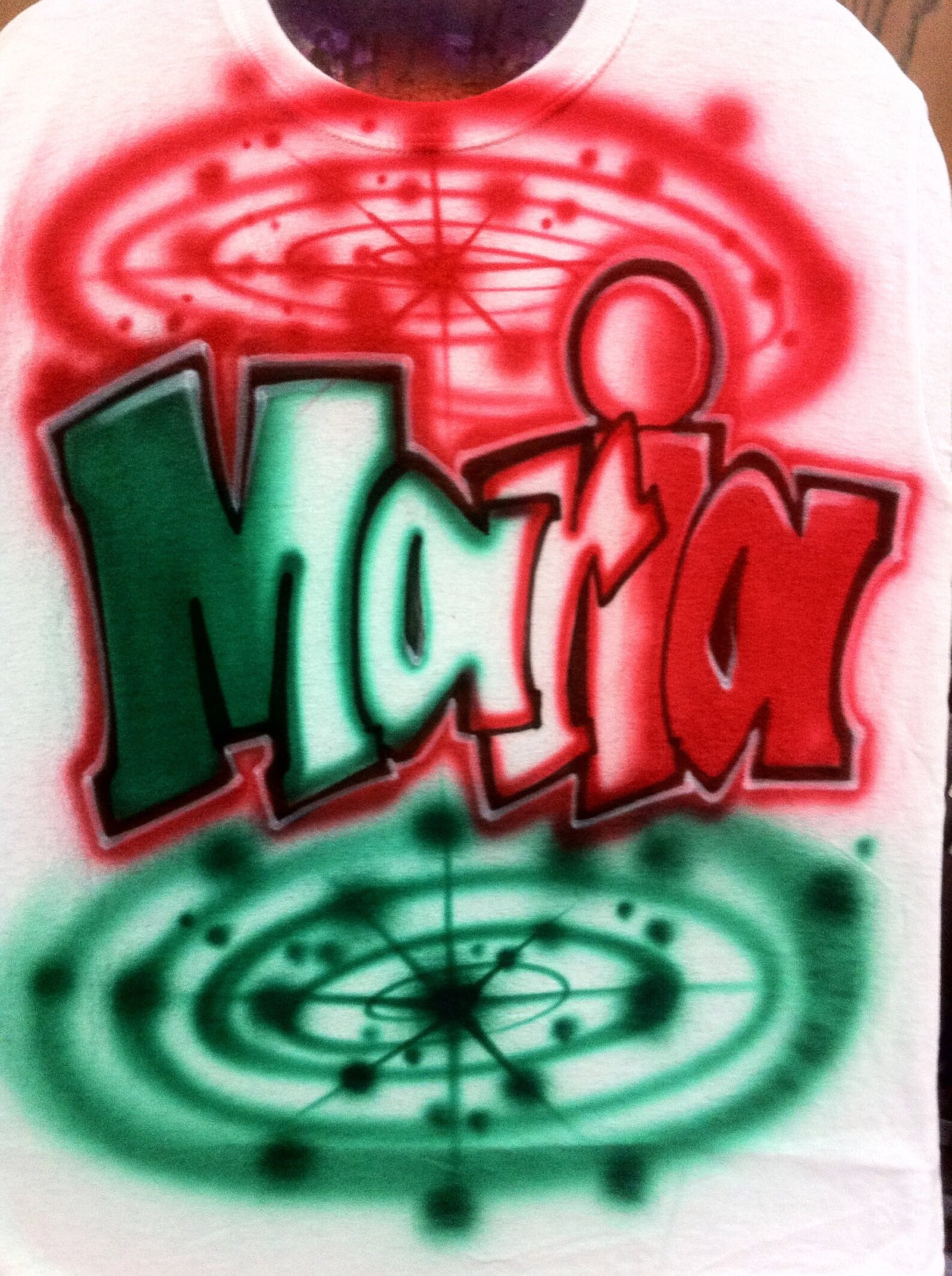 Air Brush Airbrush Spray Painted Sprayed Tshirt Grafitti Hip Hop Style ...