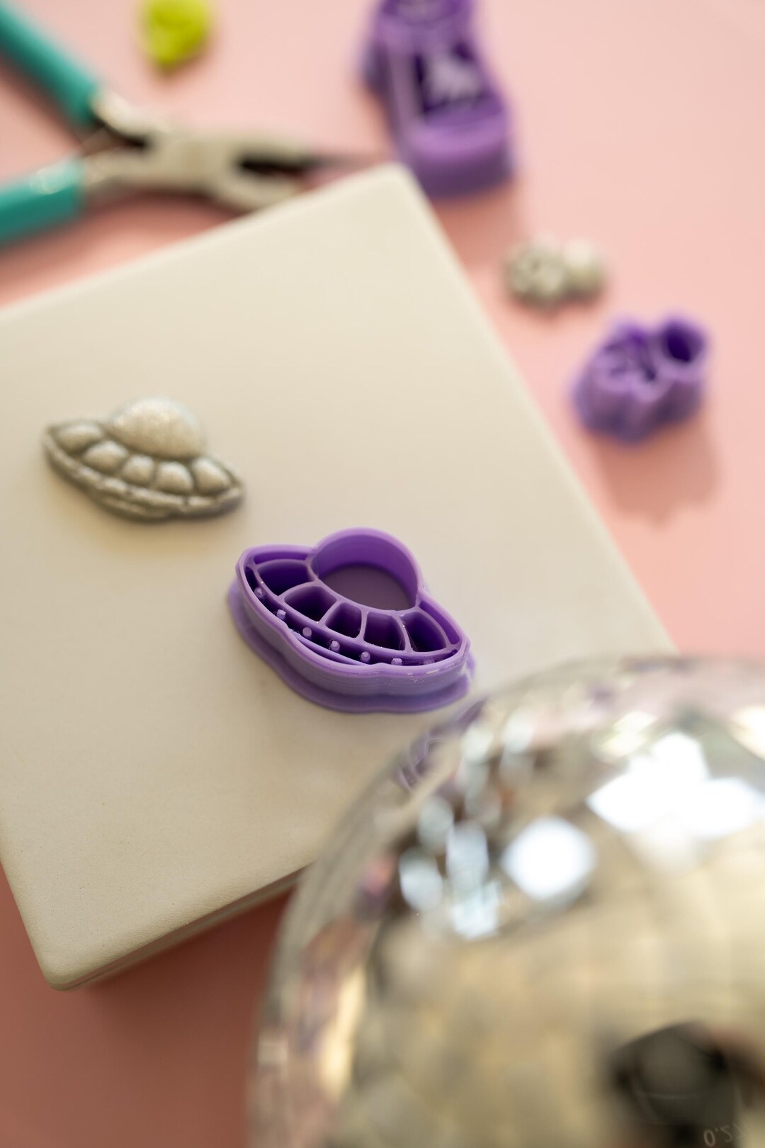 Alien Spaceship Clay Cutter Fun Ufo-inspired Polymer Clay Tool for DIY ...