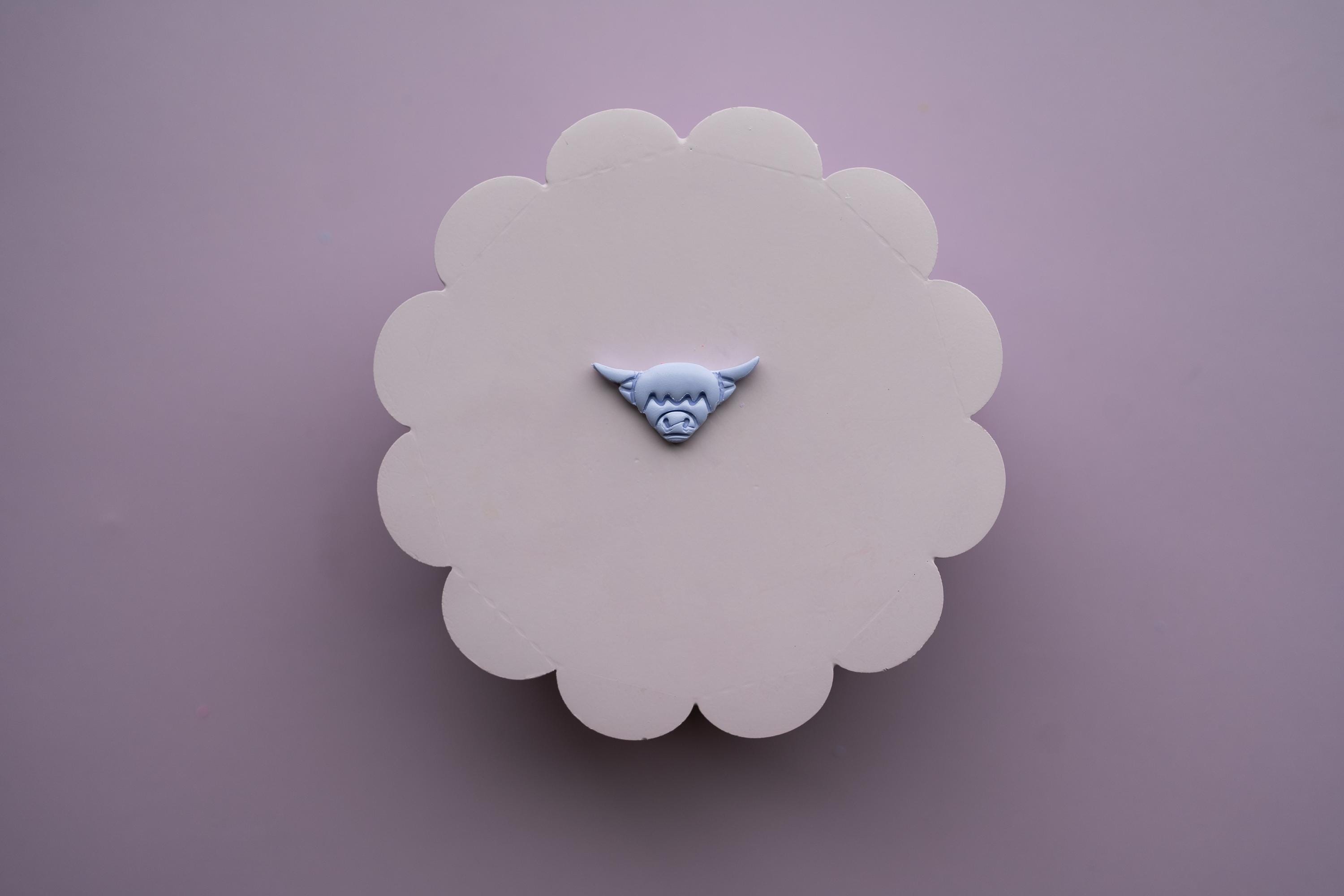 Ox Western Country Animal Vintage Embossed Polymer Clay Cutter Unique ...