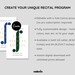 Fall Student Recital Templates | Editable Canva Music Program Printable ...