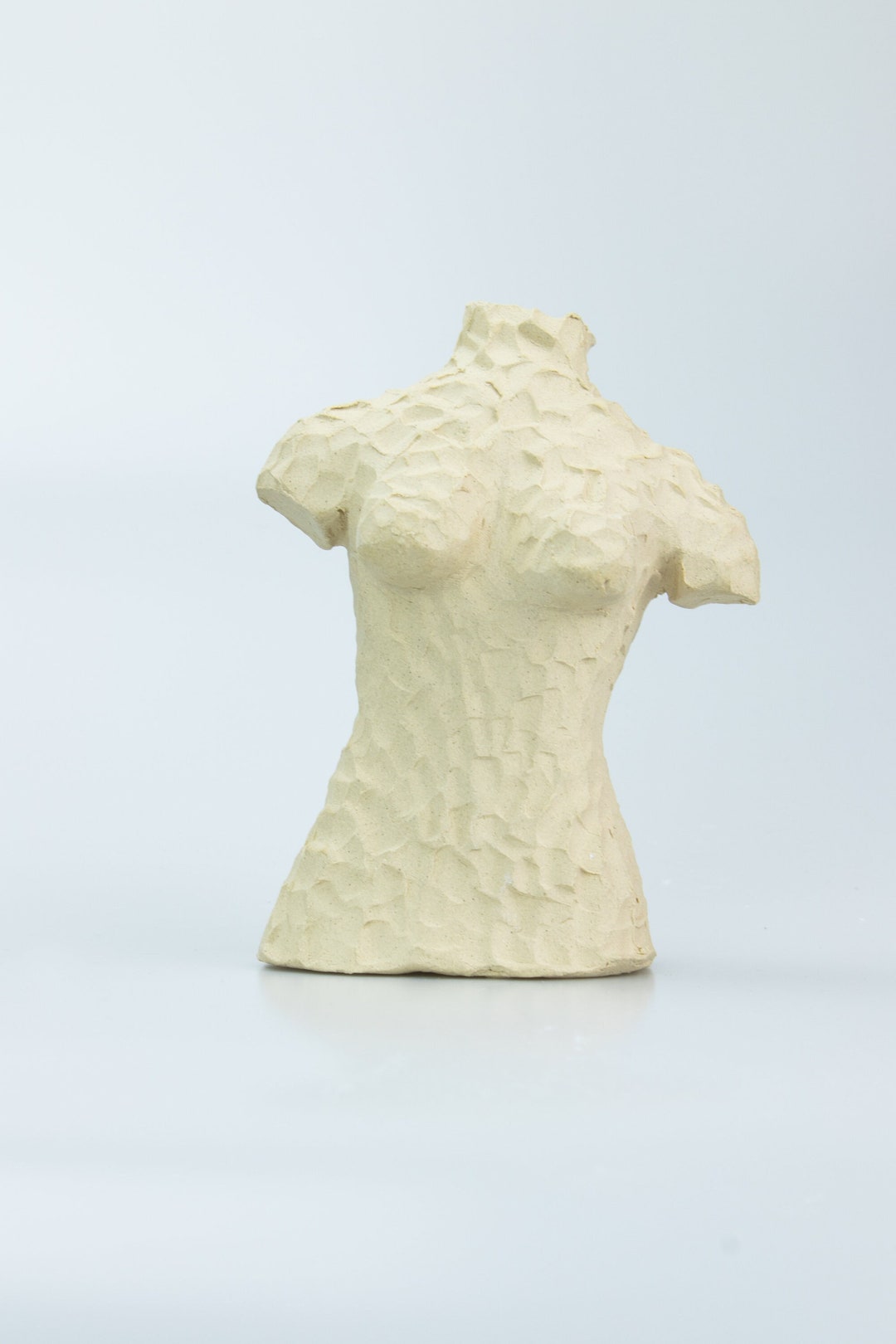 Torso Raw Figurine Body Sculpture Pottery Home Decor - Etsy