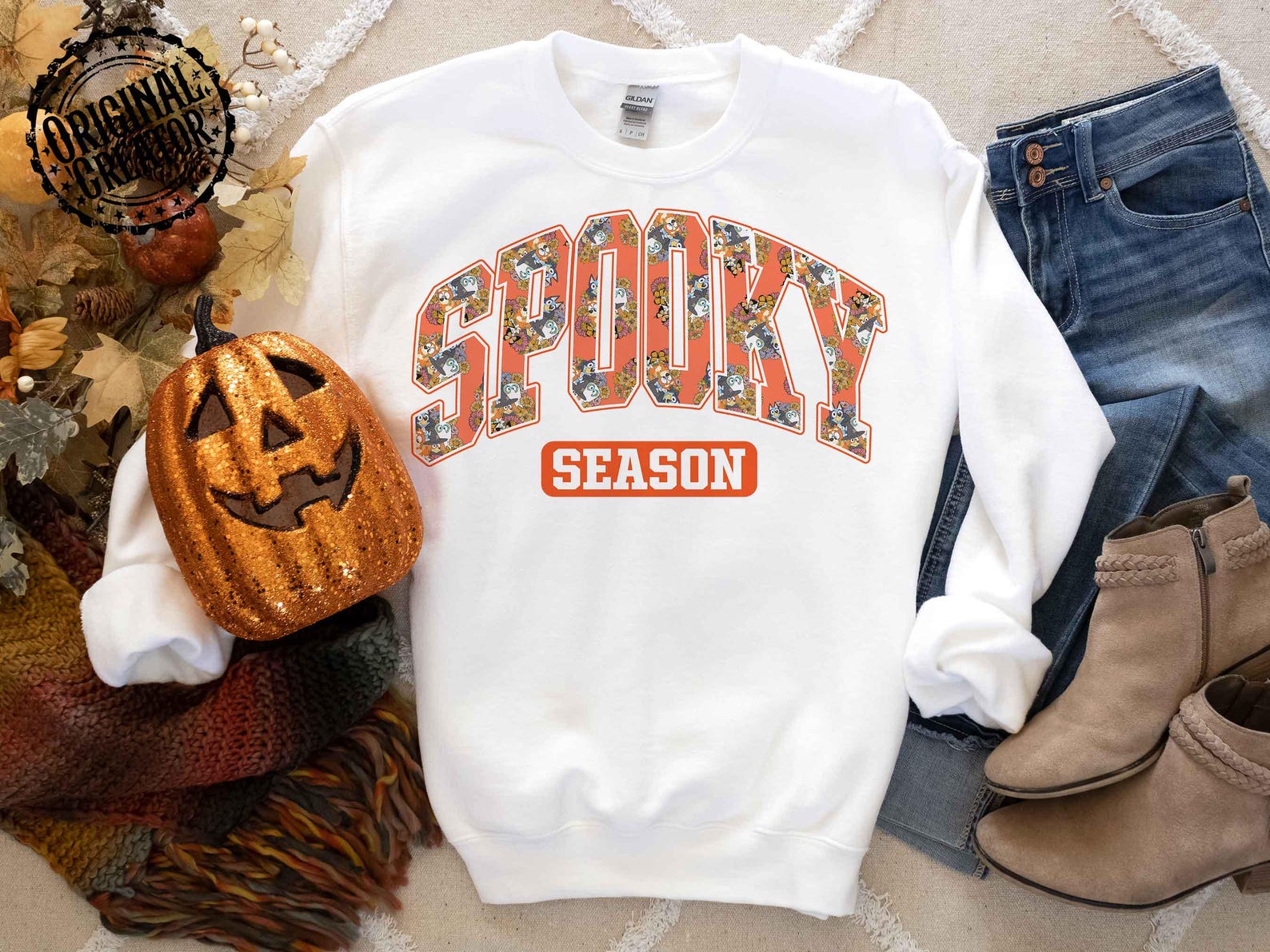 Retro Spooky Season PNG, Spooky Season Png, Halloween Png, Retro ...