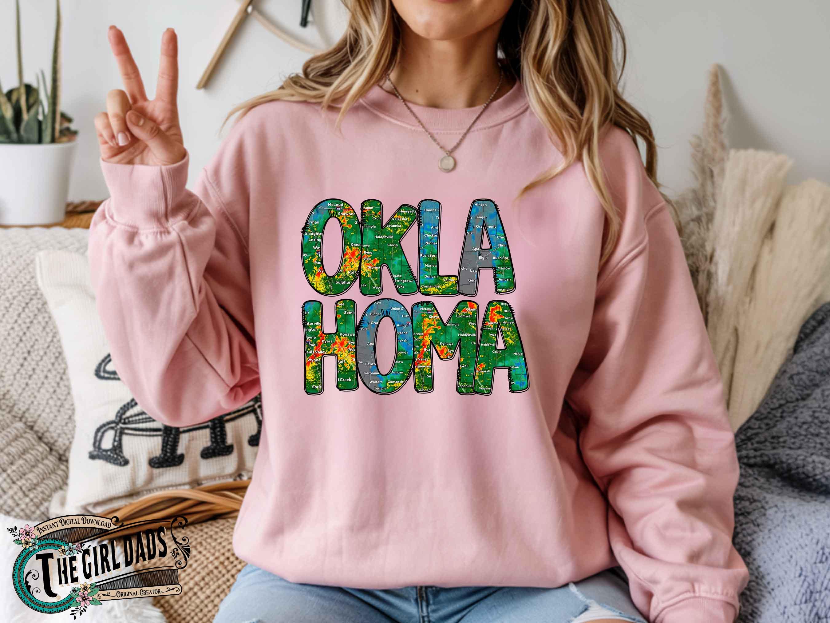 Oklahoma Weather Radar PNG | Storm Tracker State Design | Oklahoma ...