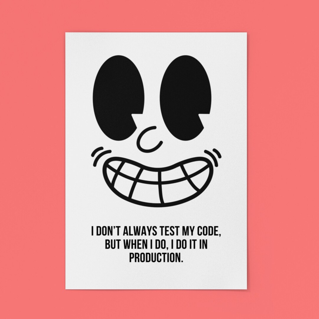 Developer Poster for Programmer and Software Developer, Gift for ...