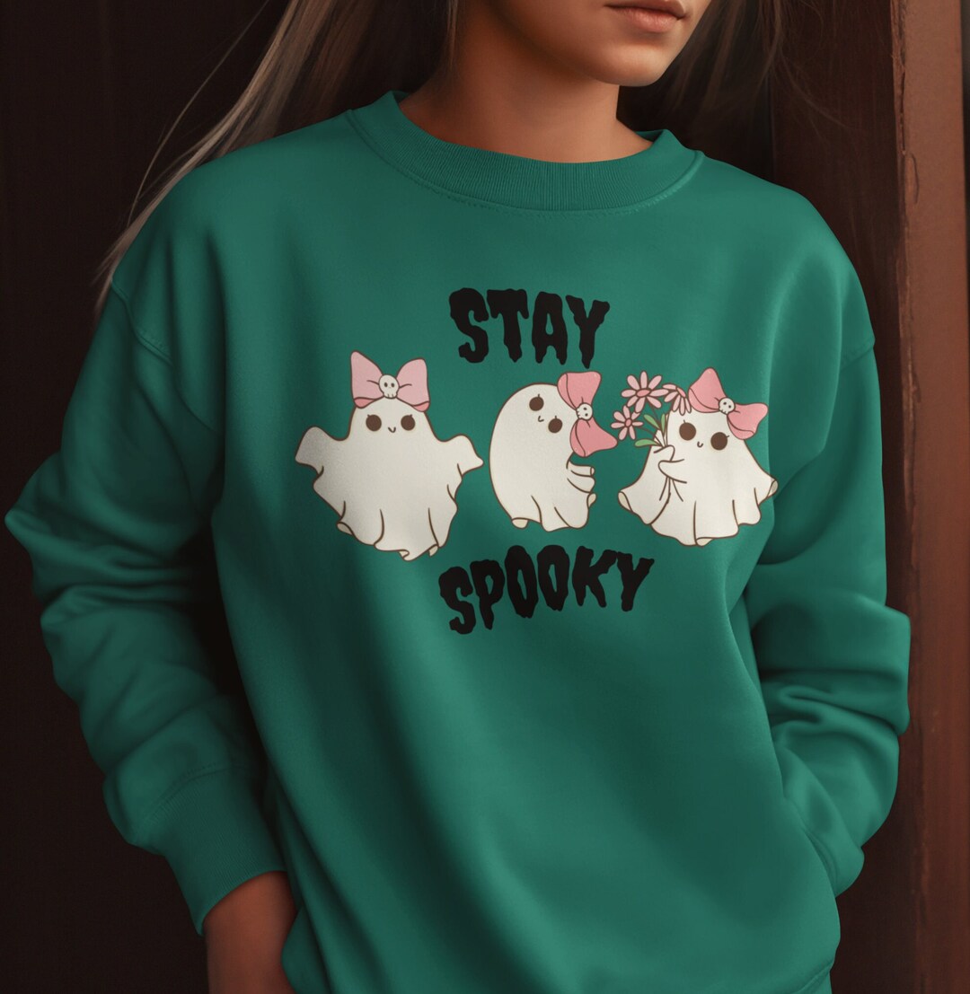 Stay Spooky Sweatshirt Halloween Shirt Cute Halloween Gift Hoodie ...