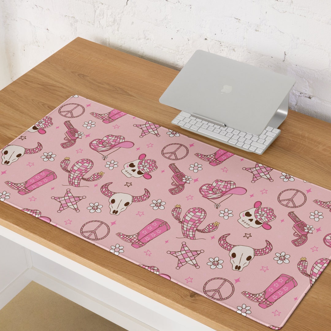 Coquette Mouse Pad Western Boots Deskmat Gaming Desk Mat Cute Mouse Pad ...