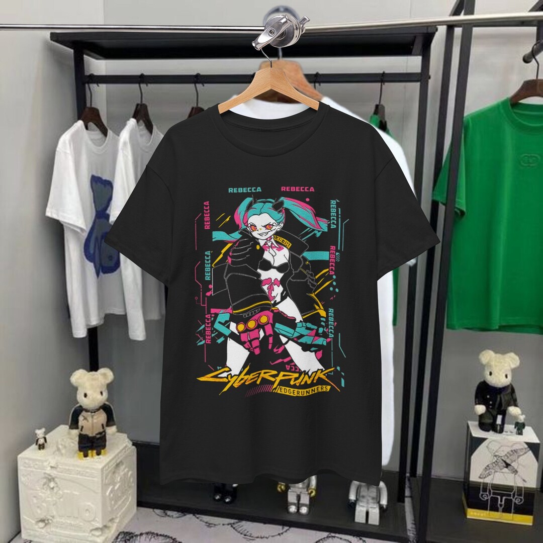 Edgerunners Neoncore Rebecca Unisex Graphic Tee, Edge Runner Shirt ...