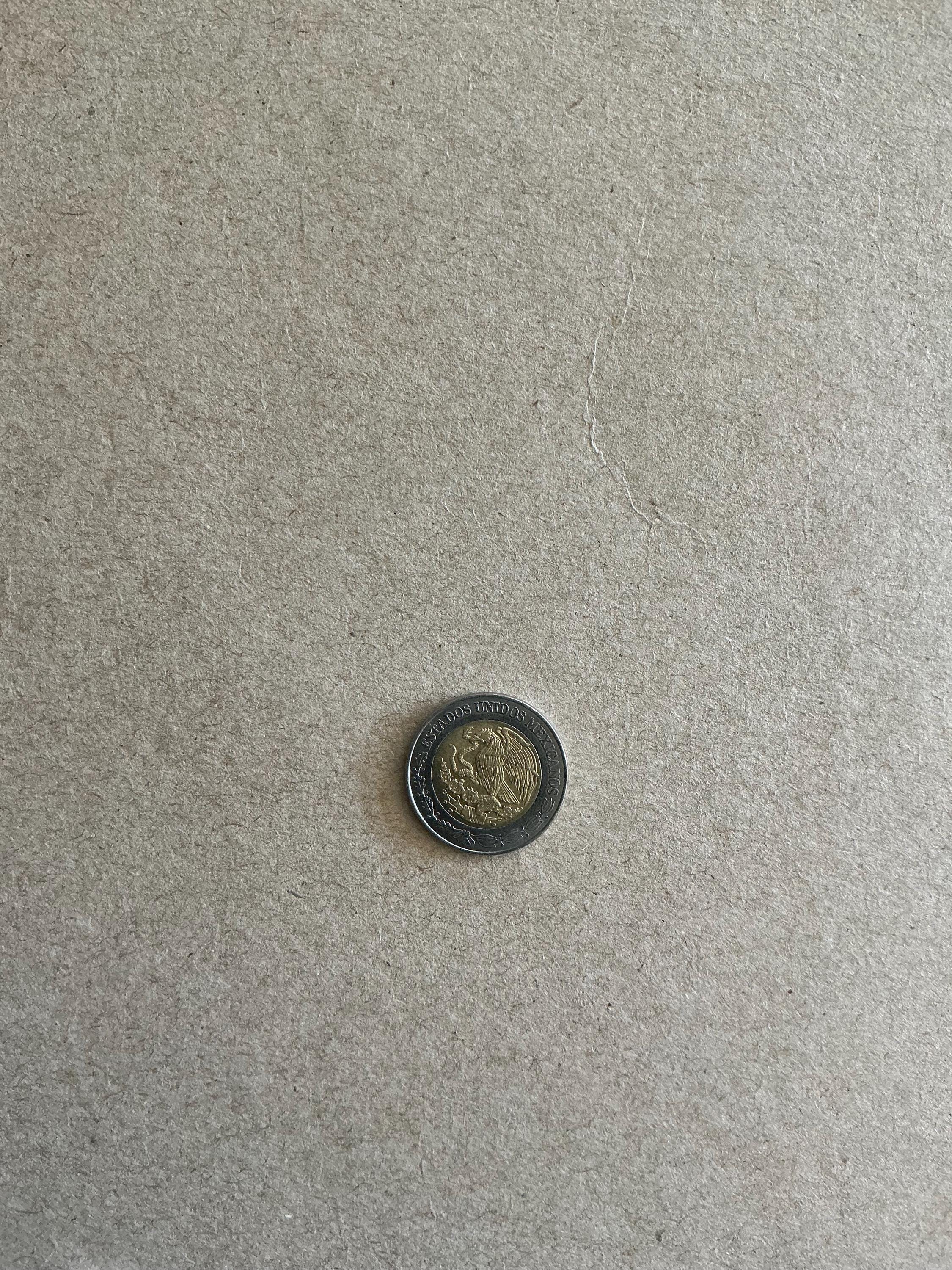 1 Peso Mexican Coin Rare Currency 2016-2017 - Etsy