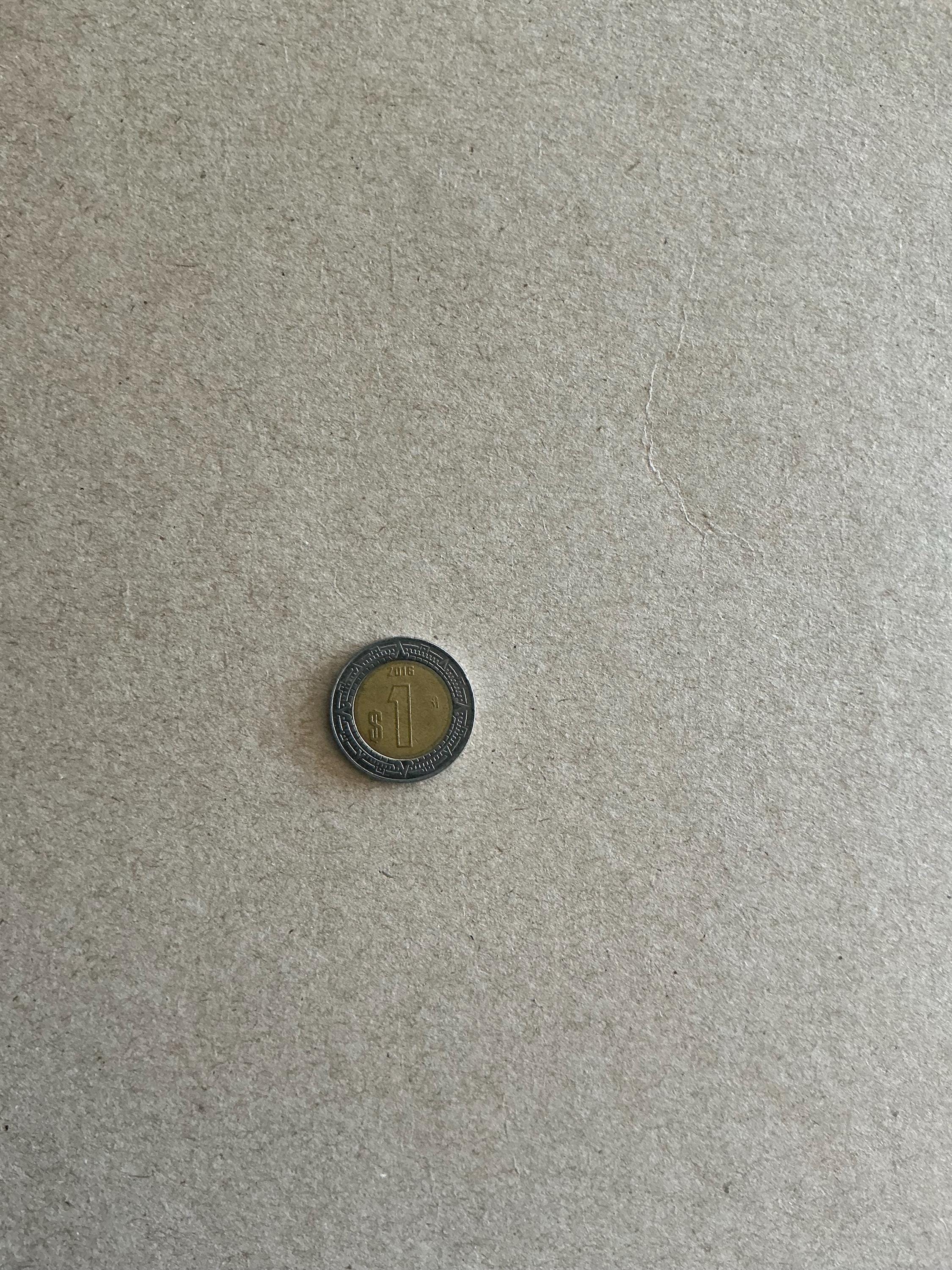 1 Peso Mexican Coin Rare Currency 2016-2017 - Etsy