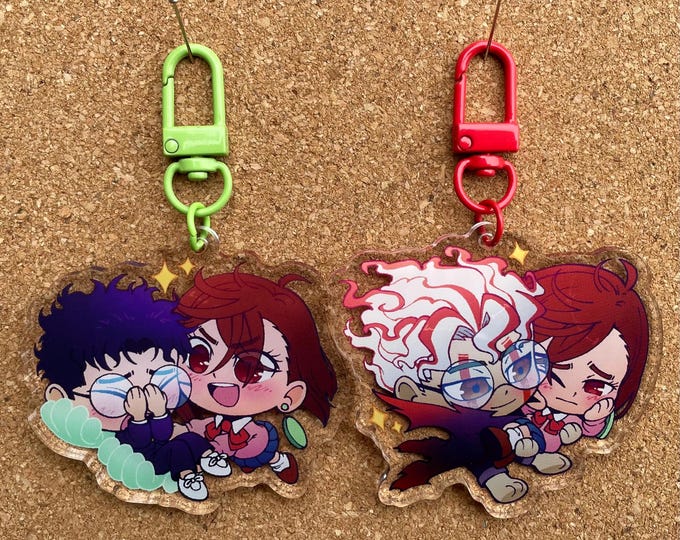 Dandadan Coloured Acrylic Charms ! - Etsy
