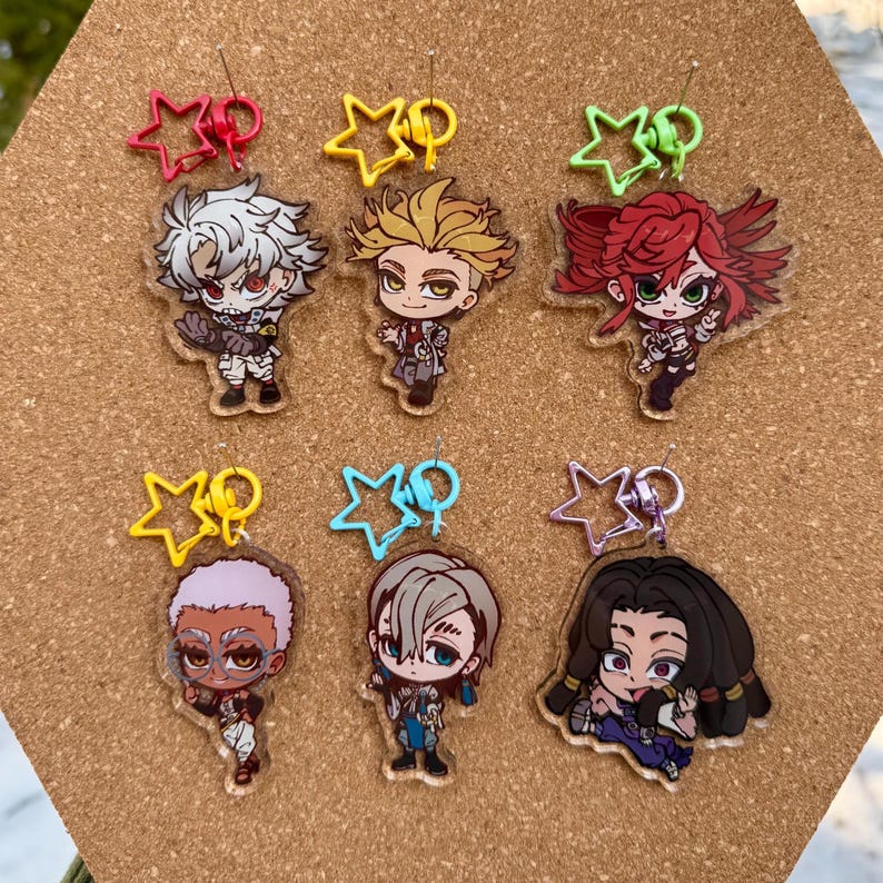 Trash Anime Charms - Etsy