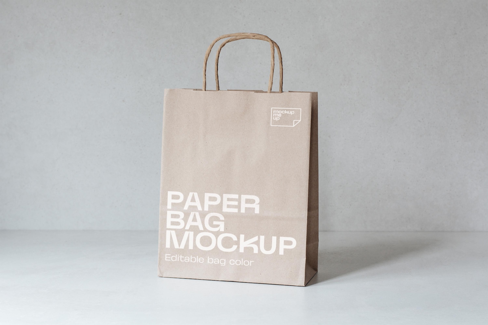 Paper Bag Mockup, Editable Paper Bag Color, Packaging Mockup, Bag ...