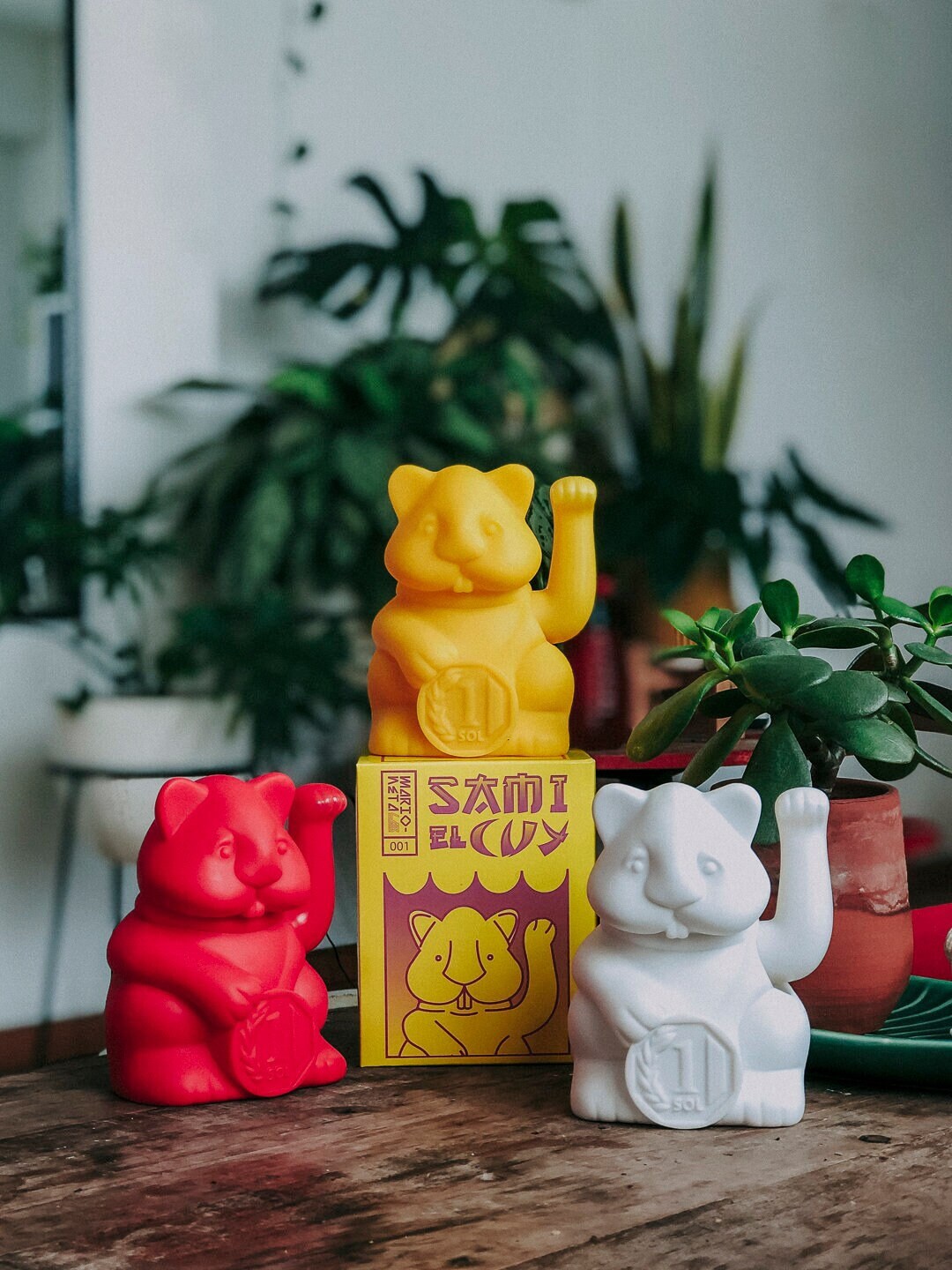 Art Toy, Peruvian Souvenir, Maneki Neko, Guinea Pig, Sofubi, Vinyl Toy, Sami El Cuy, Designer ...