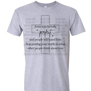 Jesus Was Perfect PNG - Etsy