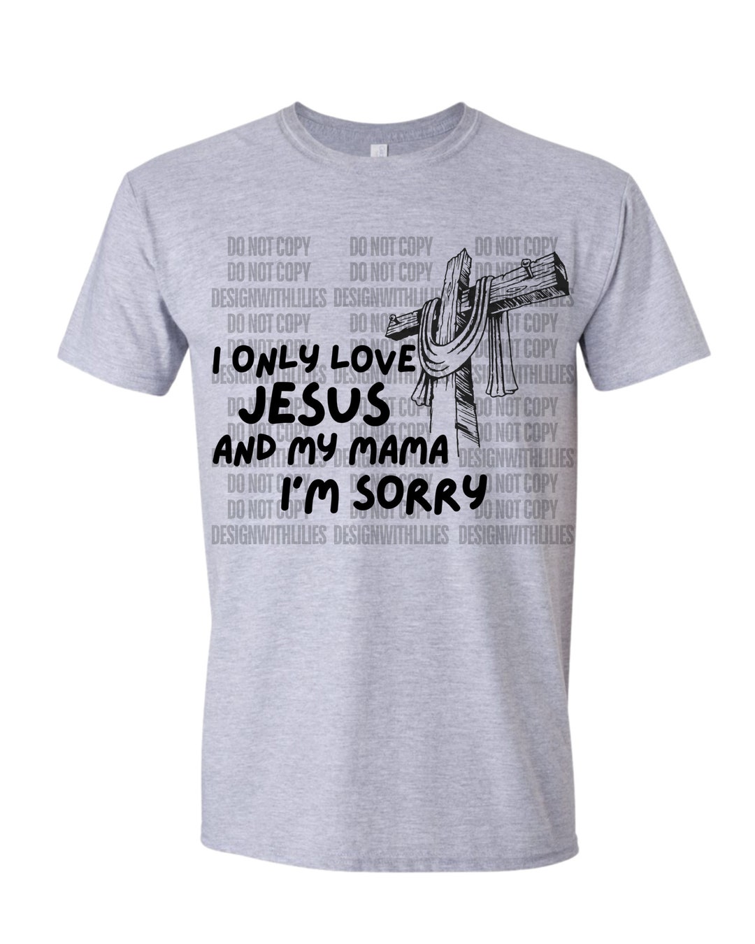 Jesus and My Mama PNG - Etsy