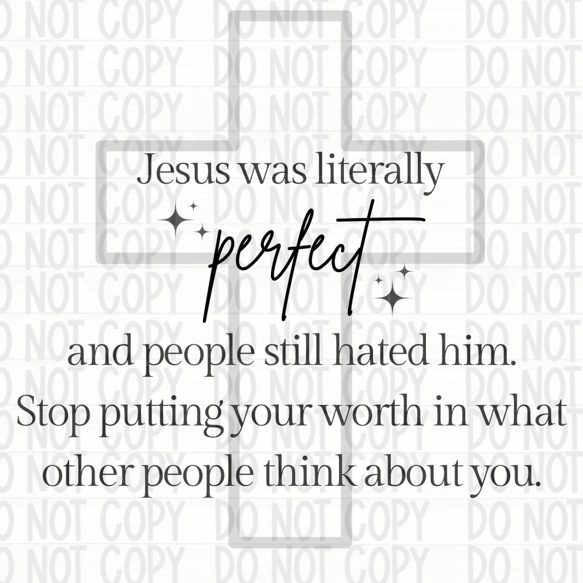 Jesus Was Perfect PNG - Etsy