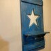 Decorative Shelves, Denim Days- Blue Star Shelf - Etsy
