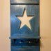 Decorative Shelves, Denim Days- Blue Star Shelf - Etsy