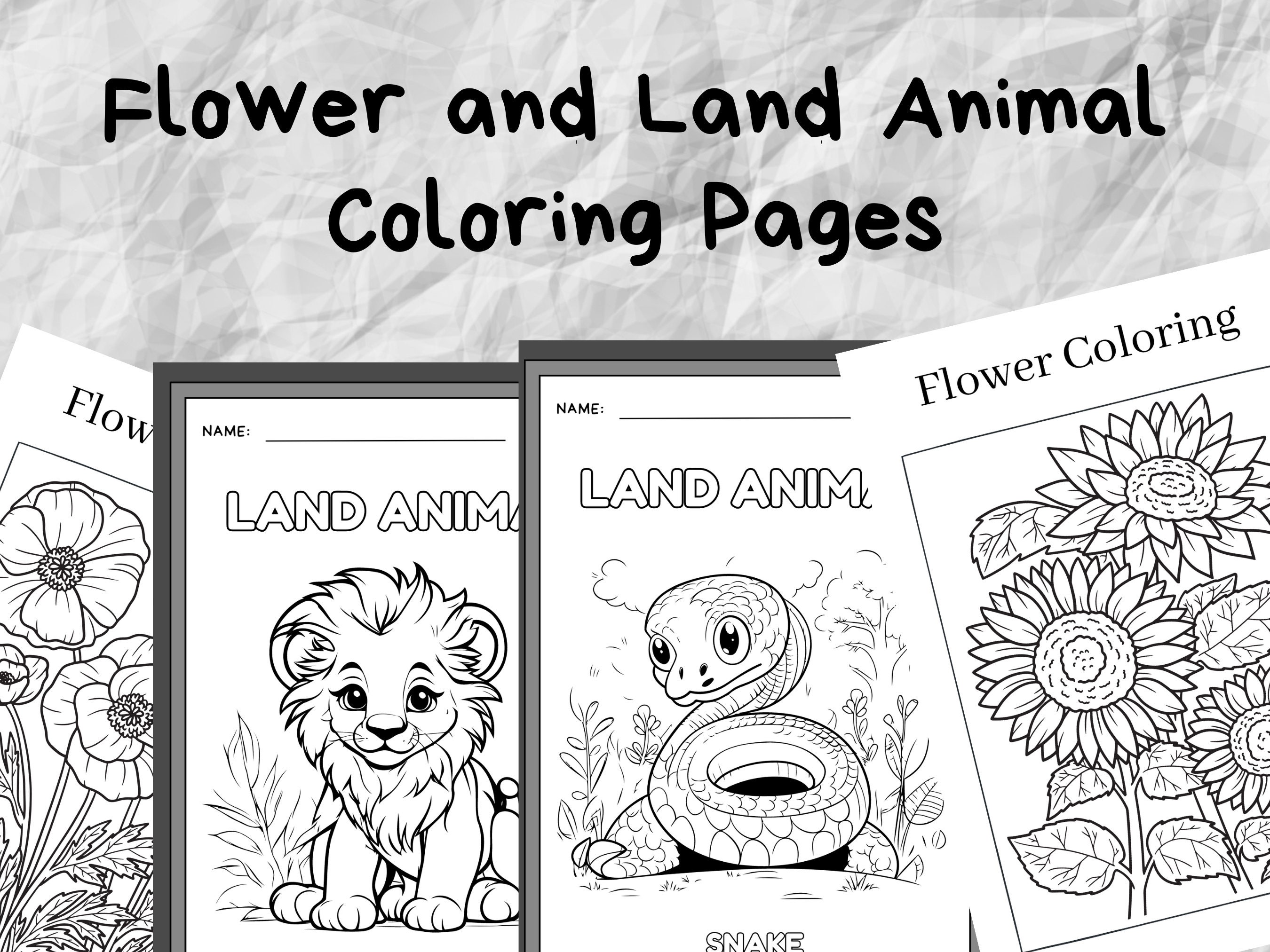 Coloring Book | Whole Shop Bundle 100+ Coloring Sheets | Preschool ...