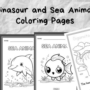 Coloring Book | Whole Shop Bundle 100+ Coloring Sheets | Preschool ...