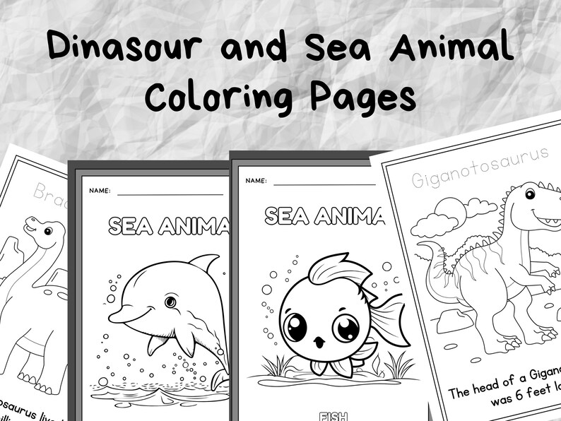 Coloring Book | Whole Shop Bundle 100+ Coloring Sheets | Preschool ...