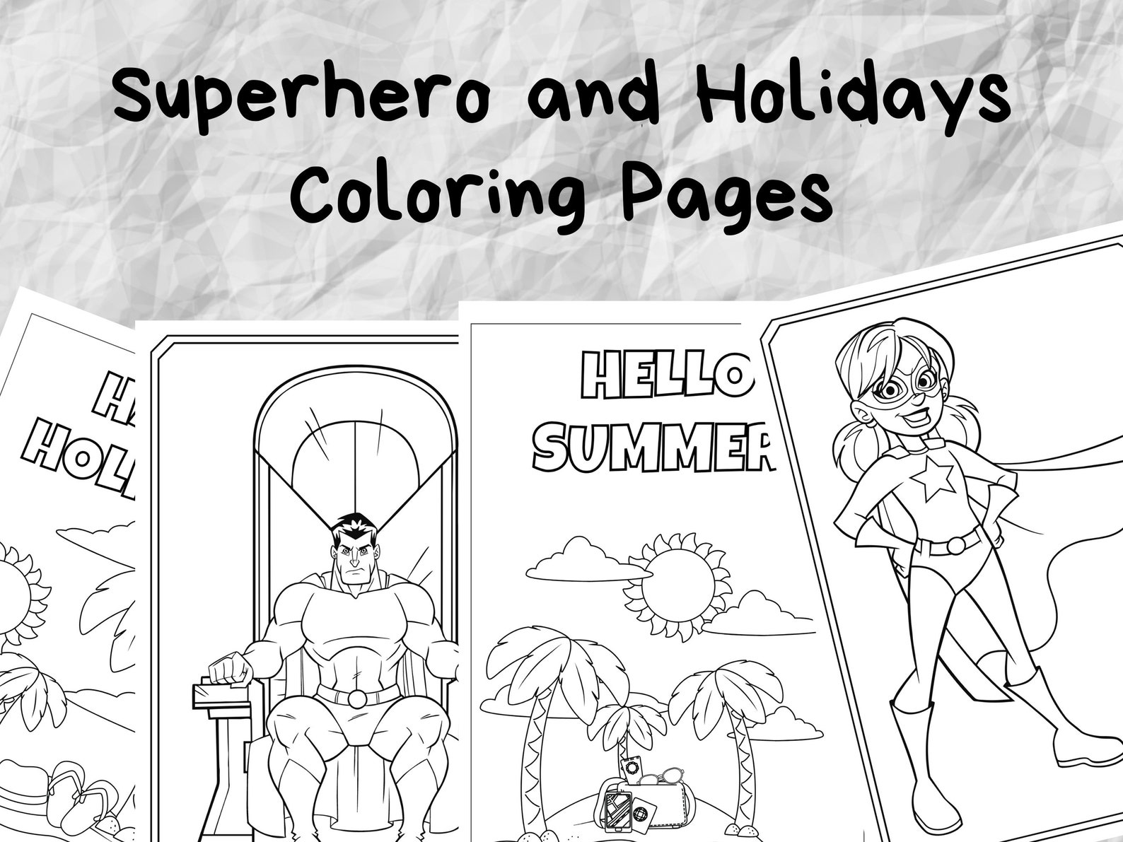 Coloring Book Whole Shop Bundle 100 Coloring Sheets Preschool ...
