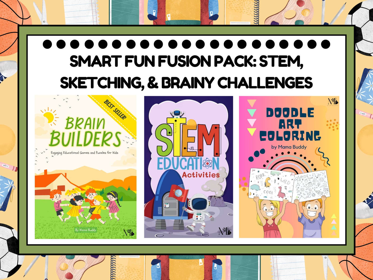 100+ Summer Kids Activities, Printable Activity Bundle, Coloring Pages ...