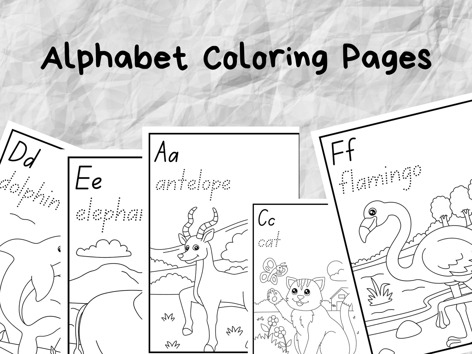 Coloring Book | Whole Shop Bundle 100+ Coloring Sheets | Preschool ...