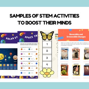 100+ Summer Kids Activities, Printable Activity Bundle, Coloring Pages ...