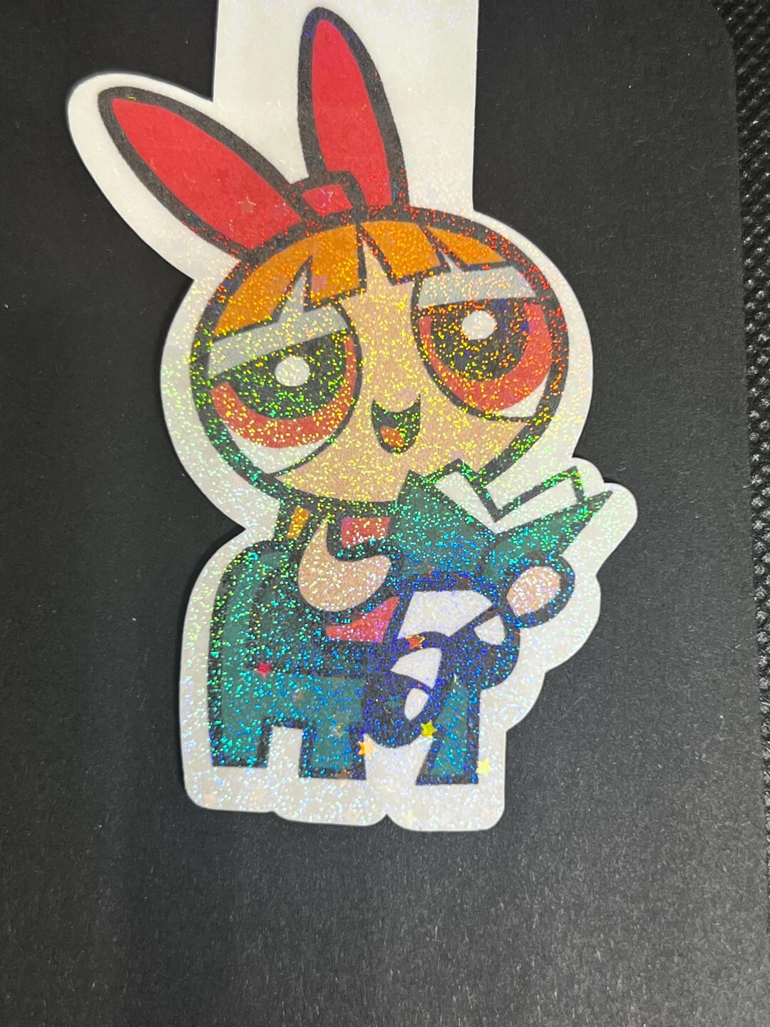 Blossom Powerpuff Girls Holographic Magnetic Bookmark for Book Lovers ...