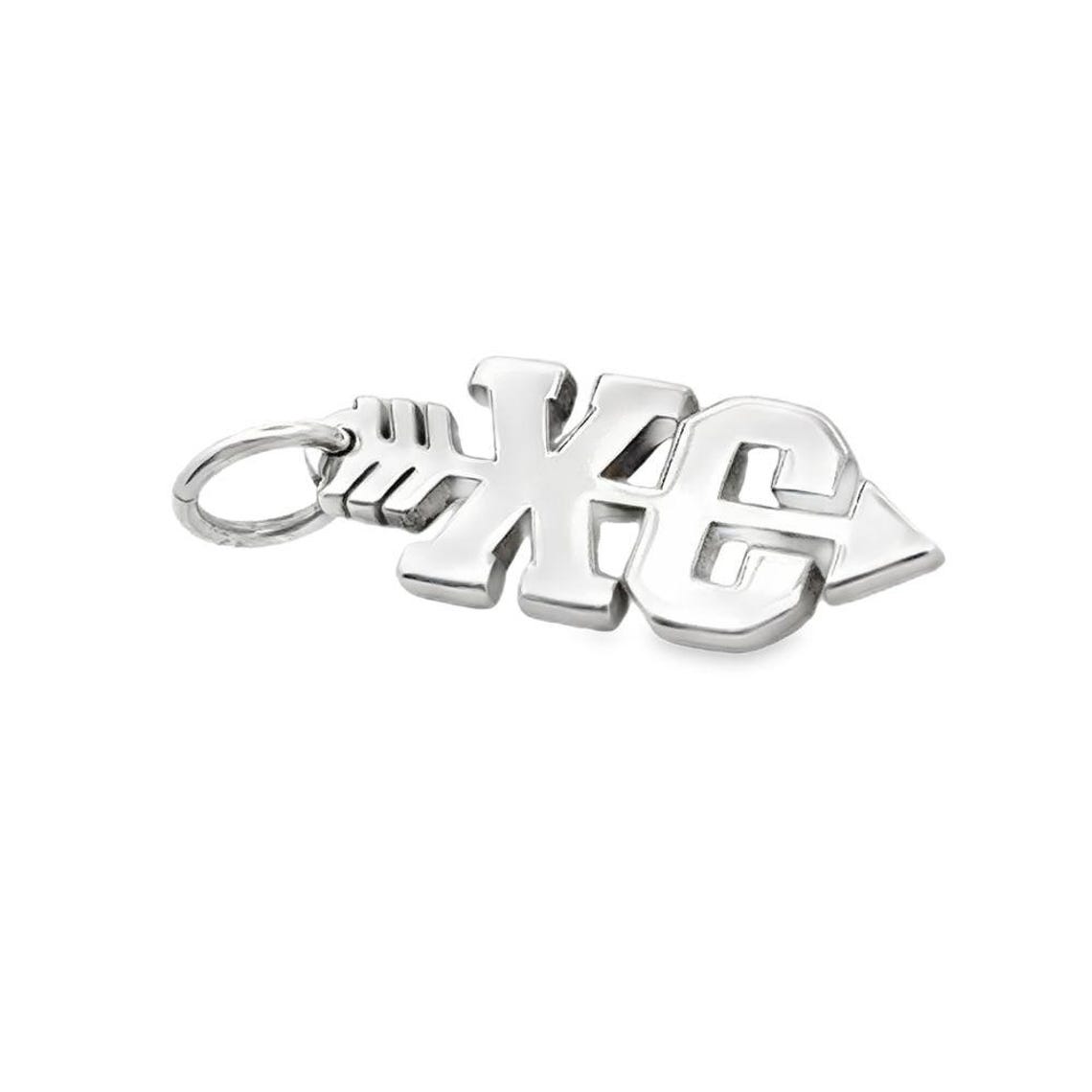XC Cross Country Running Charm in Sterling Silver BCJ1188 - Etsy