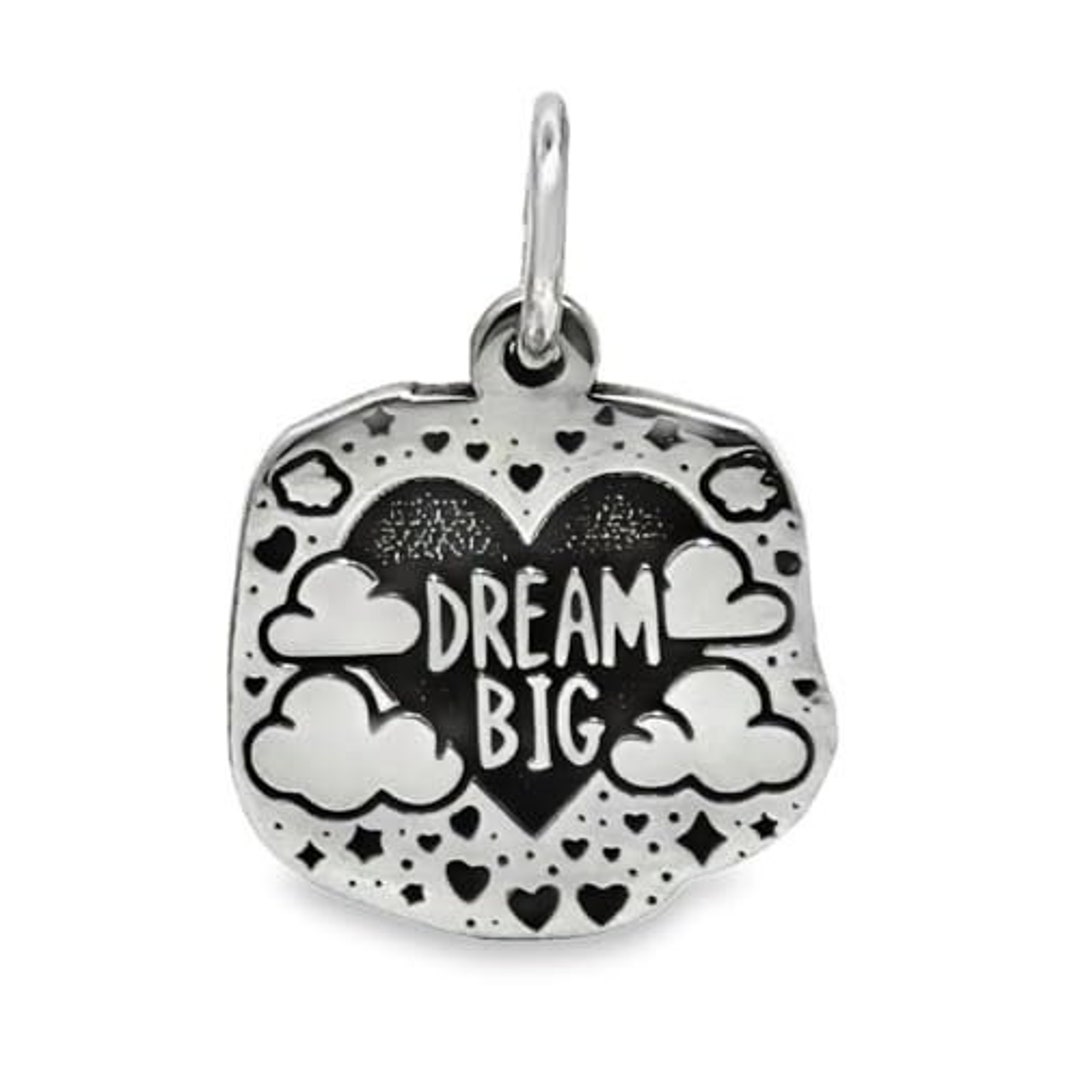 Dream Big Charm in Sterling Silver BCJ1091 - Etsy
