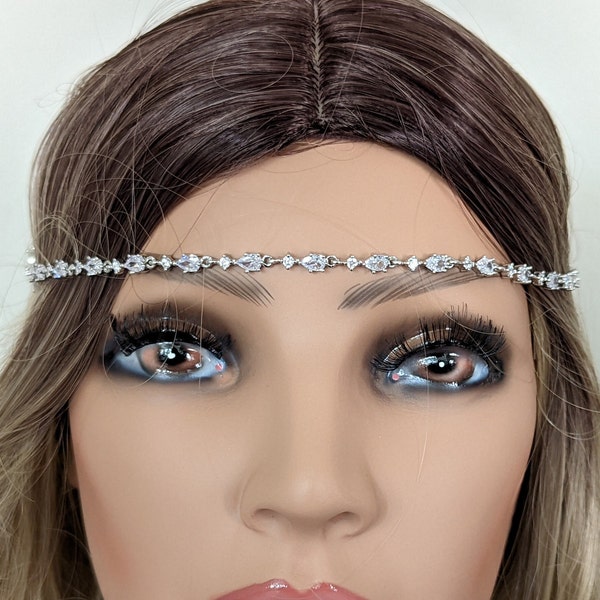 Bridal Forehead Band - Etsy