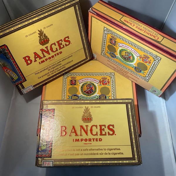 Cuban Cigar Box - Etsy